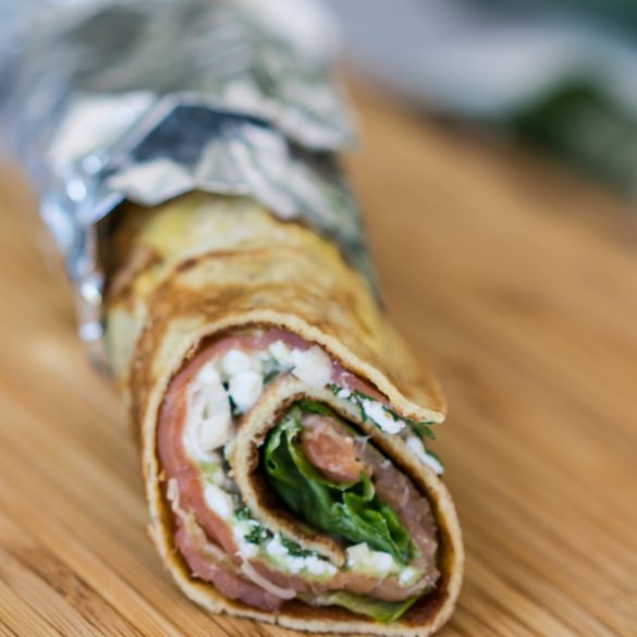 Laxwrap med keso, wasabi och krasse - 56kilo.se - Recept, Inspiration ...