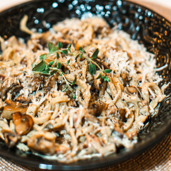 Champinjon- och baconsås till pasta - 56kilo.se - Recept, Inspiration ...