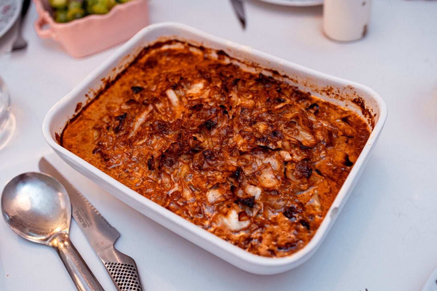 Saftig Kålpudding med gräddsås och fluffigt Potatismos - 56kilo ...